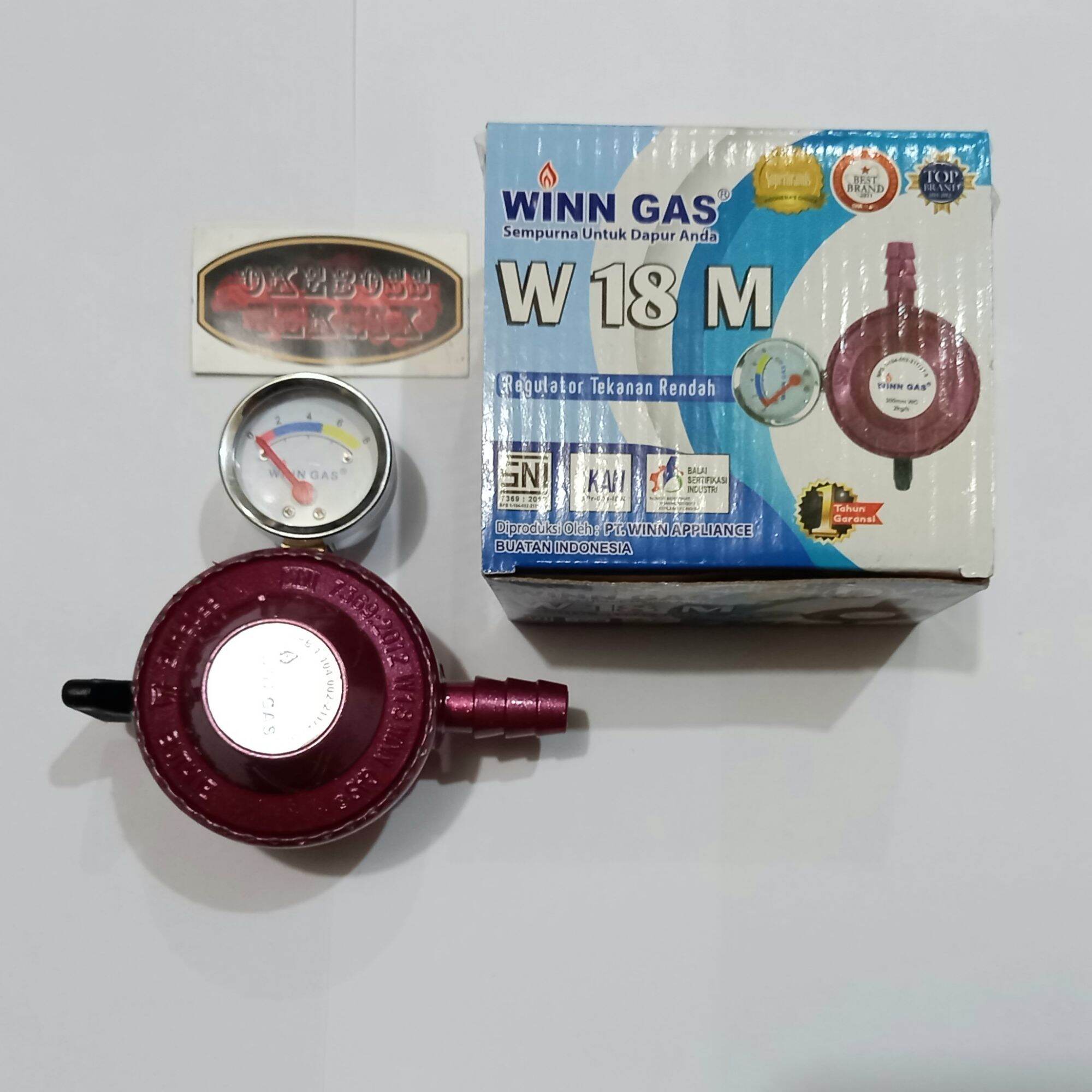 Regulator Tekanan Rendah Winn Gas W 18 M | Lazada Indonesia