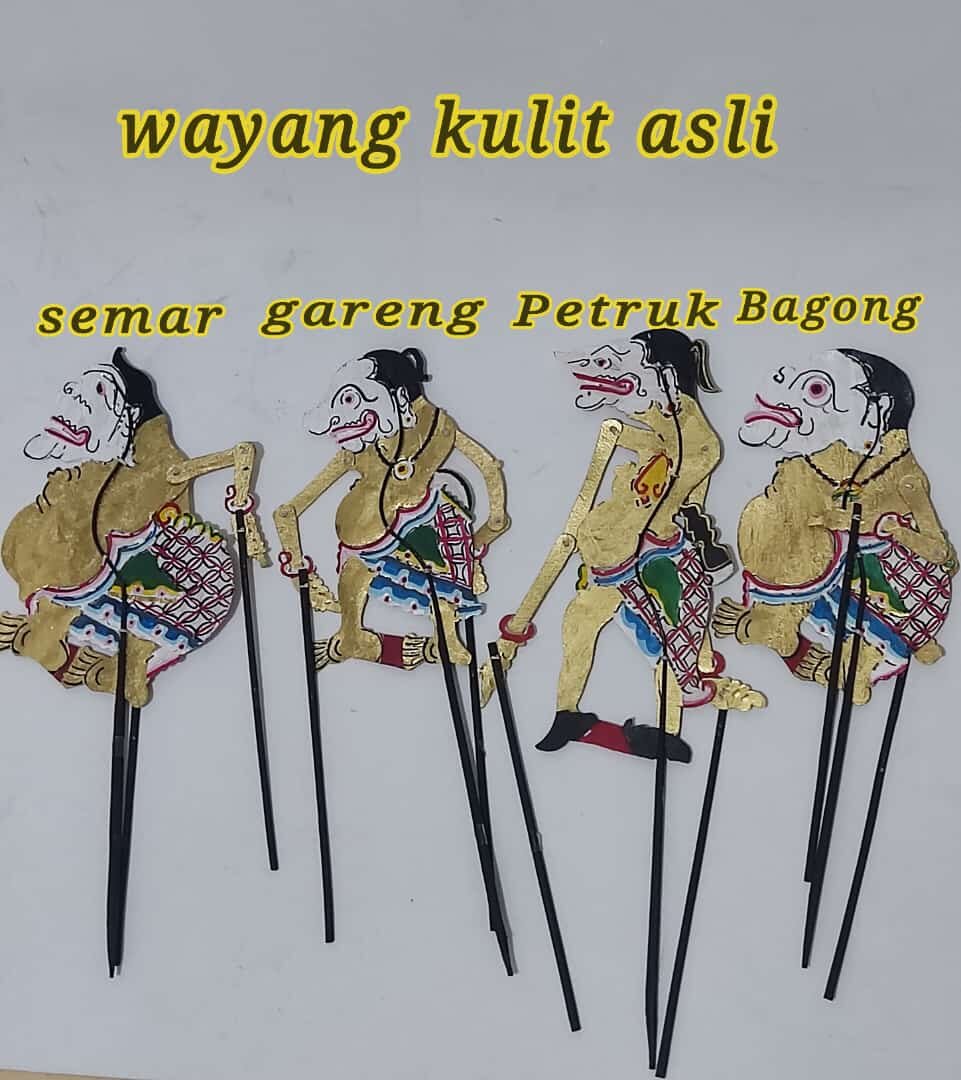 Wayang Kulit Bagong Jual Wayang Purwa Punakawan ( Semar, Gareng,
