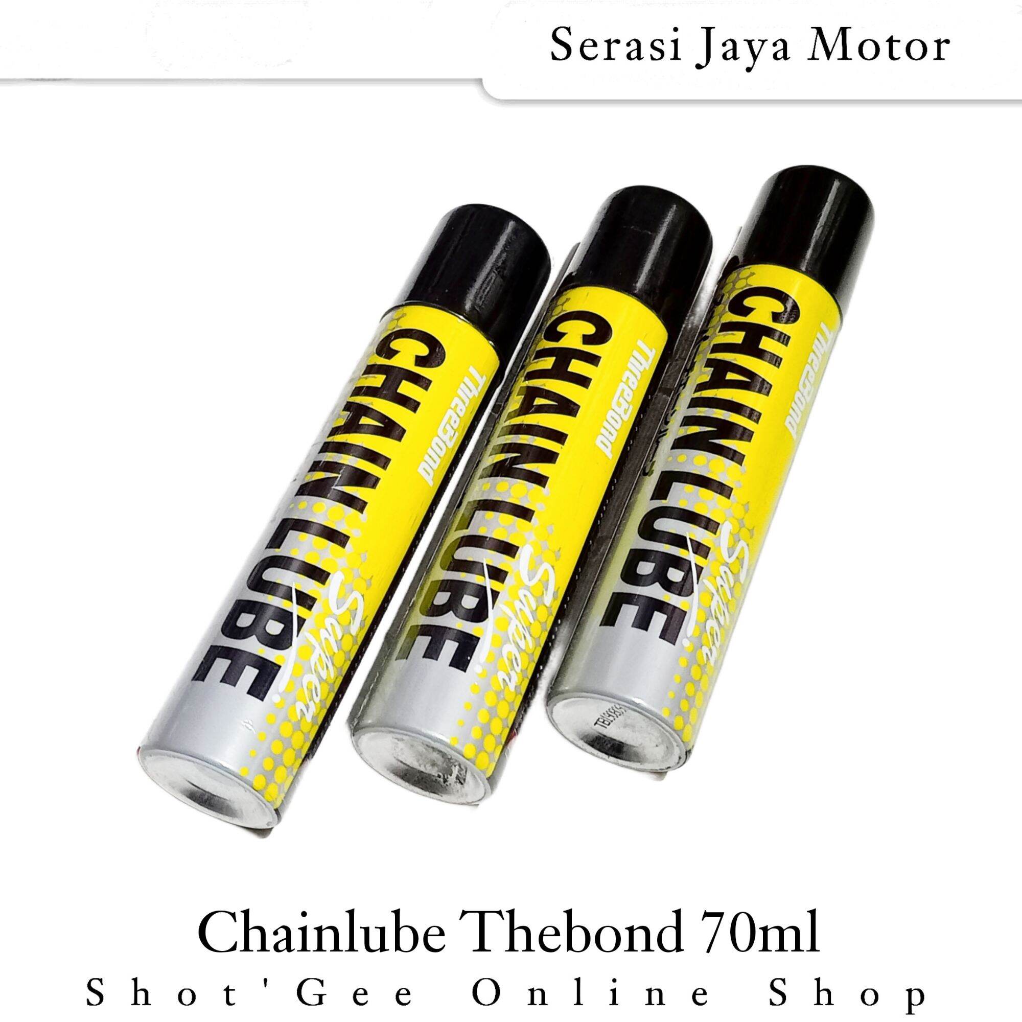CHAIN LUBE THEEBOND 70ML / OLI RANTAI / OIL PERUMAS RANTAI 70ML ...