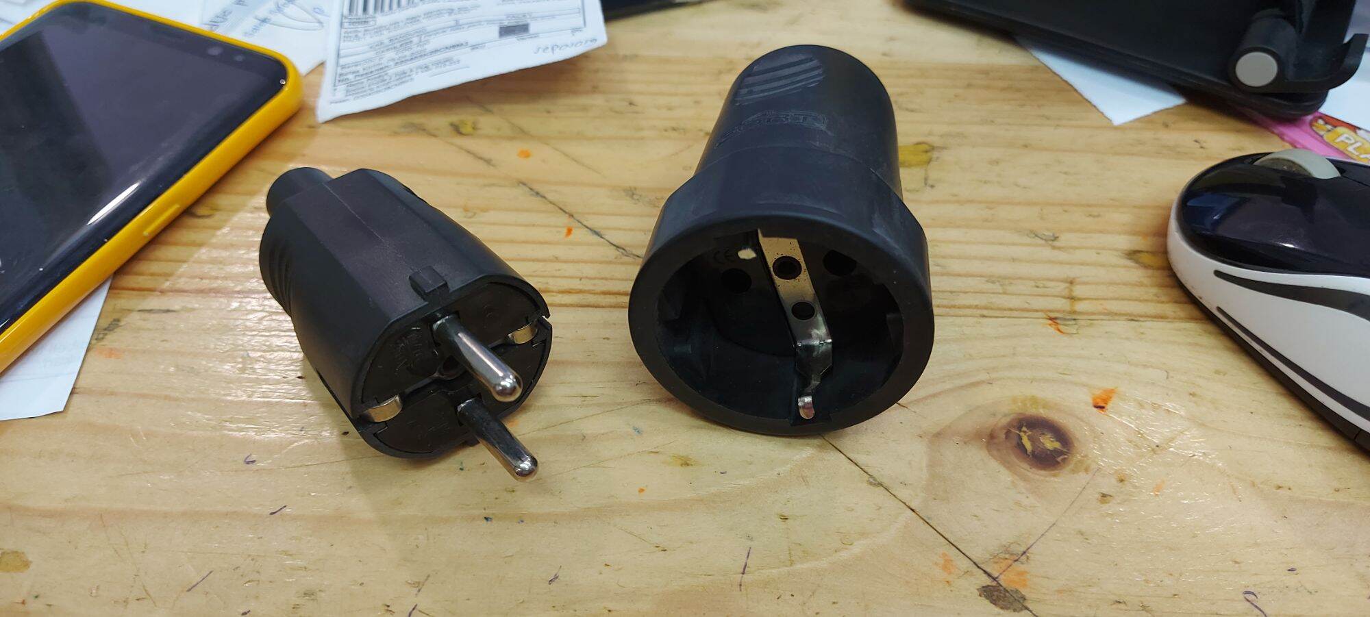 Socket dan Steker Industri 2 pin Hitam tipe FTB012b-212B | Lazada Indonesia