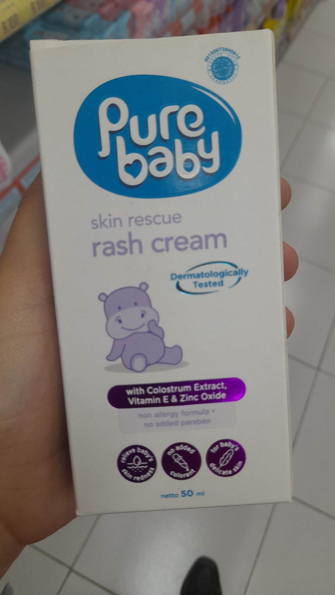pure baby skin rescue rash cream | Lazada Indonesia