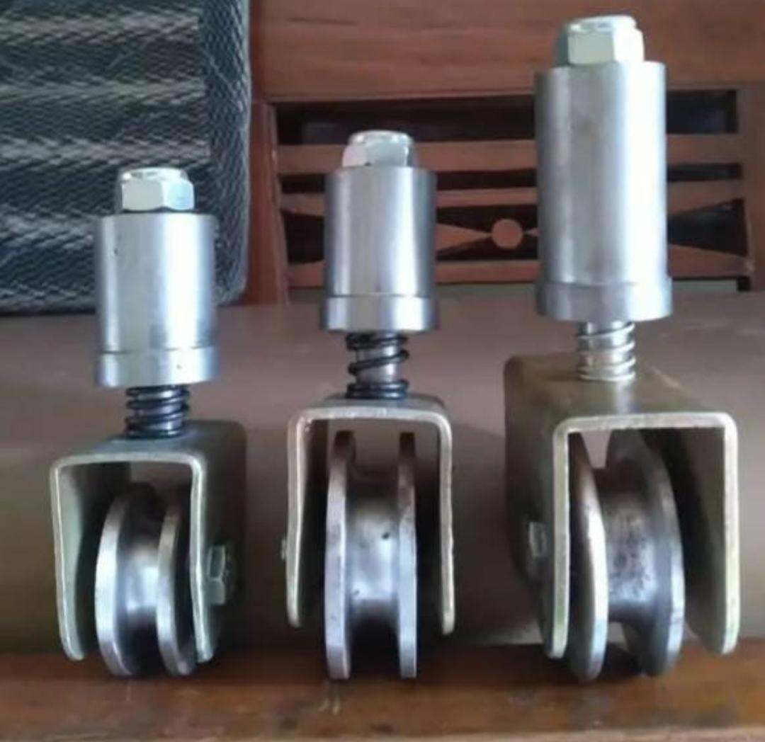 Roda sleding besi super pintu dorong lipat rel sleding pagar besi ...