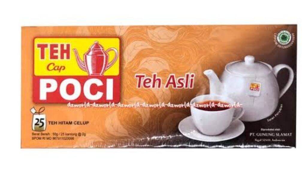TEH POCI BLACK TEA /TEH POCI VANILA ( 1 pak = 5 Dus ) | Lazada Indonesia