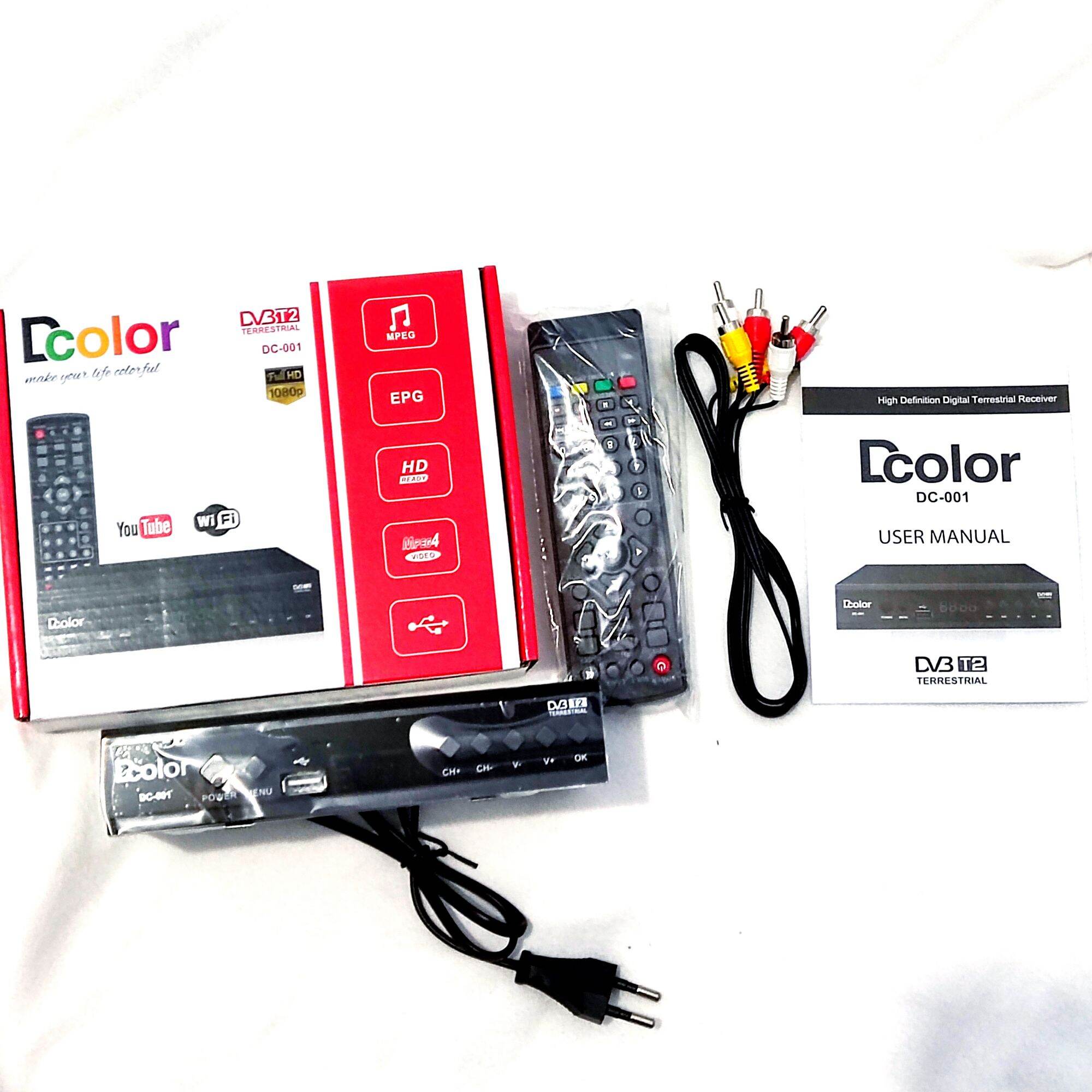 STB TV DIGITAL DCOLOR FITUR LENGKAP | Lazada Indonesia