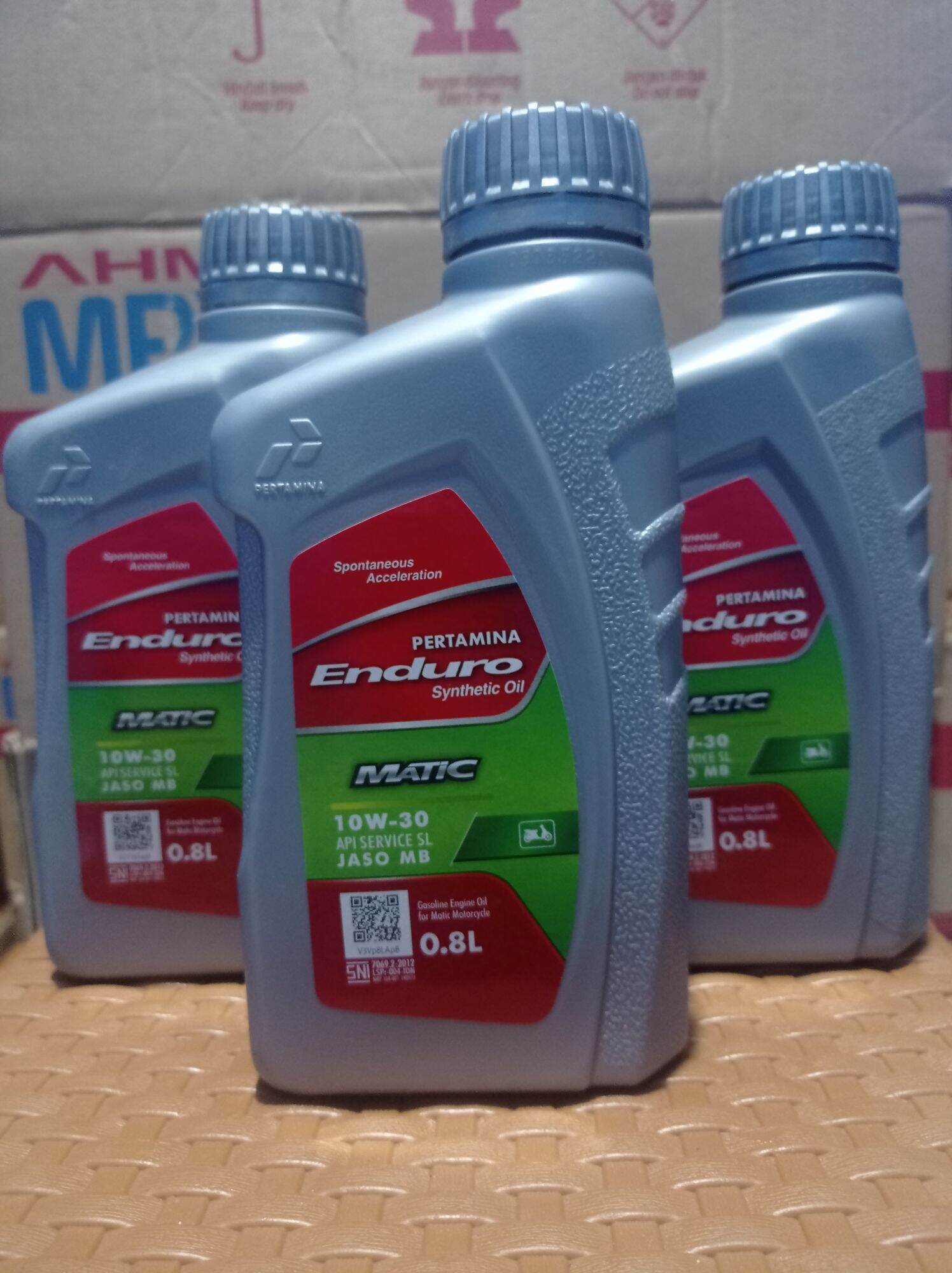 3 BOTOL OLI PERTAMINA ENDURO METIK 800ML | Lazada Indonesia