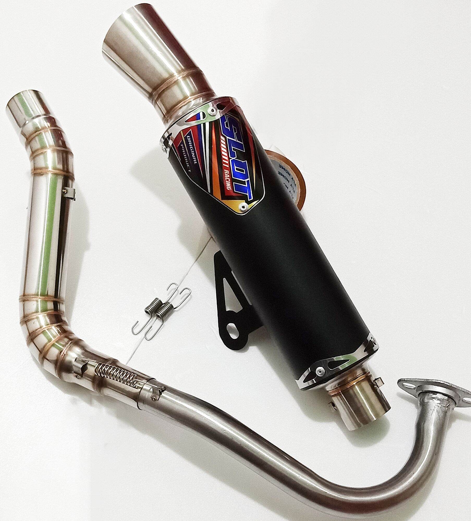 samlong knalpot racing slot leher drag roadrace inlet 38 buat beat ...