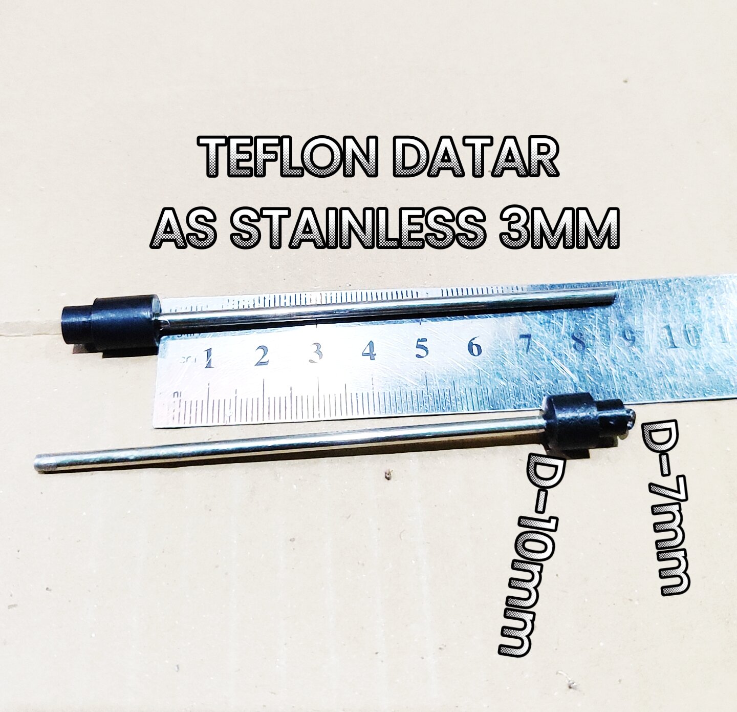 pentil teflon datar 3mm | Lazada Indonesia