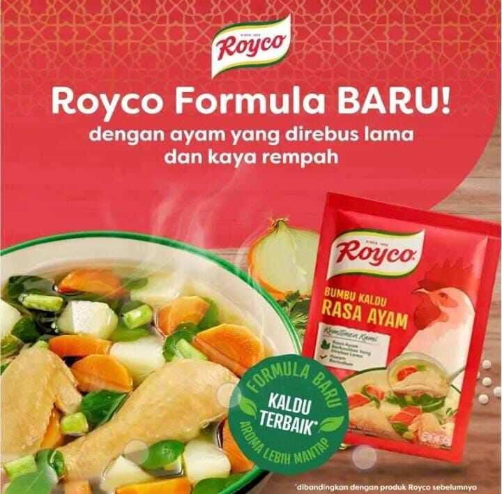 Royco Bumbu Kaldu Rasa ayam Kemasan 220g | Lazada Indonesia