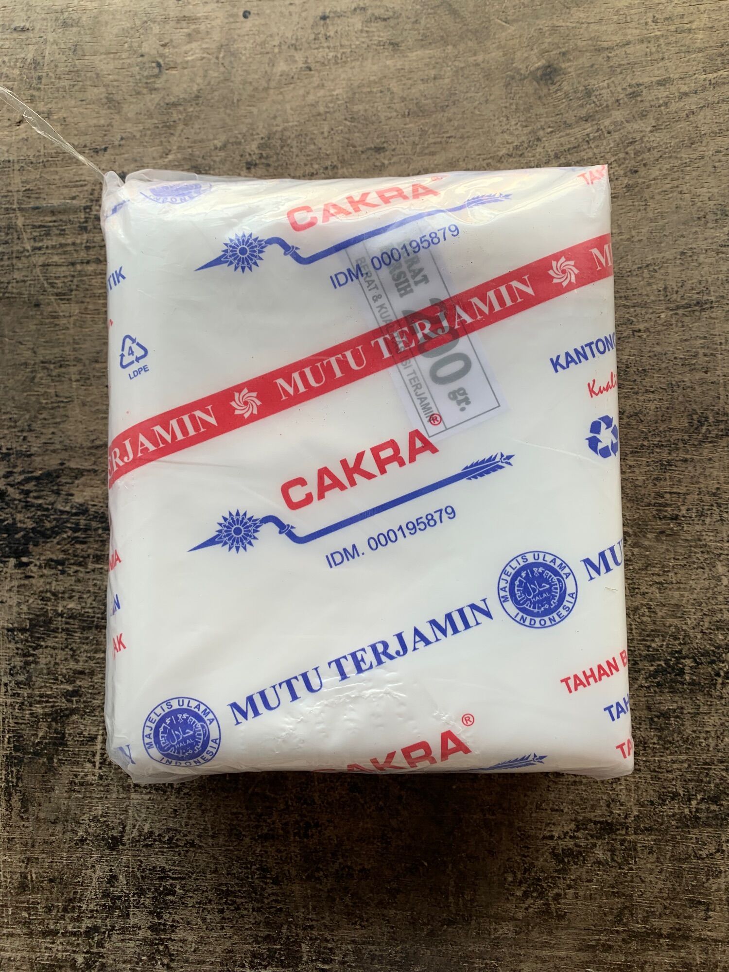 Plastik PE Es Cap Cakra 13x30 , 10x25 , 15x35 | Lazada Indonesia