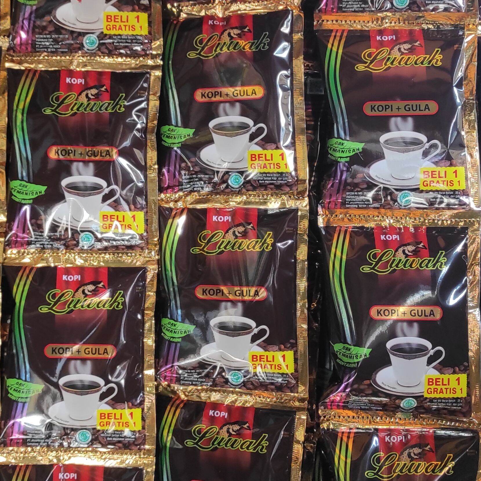 Kopi Luwak Hitam (15 Sachet) | Lazada Indonesia