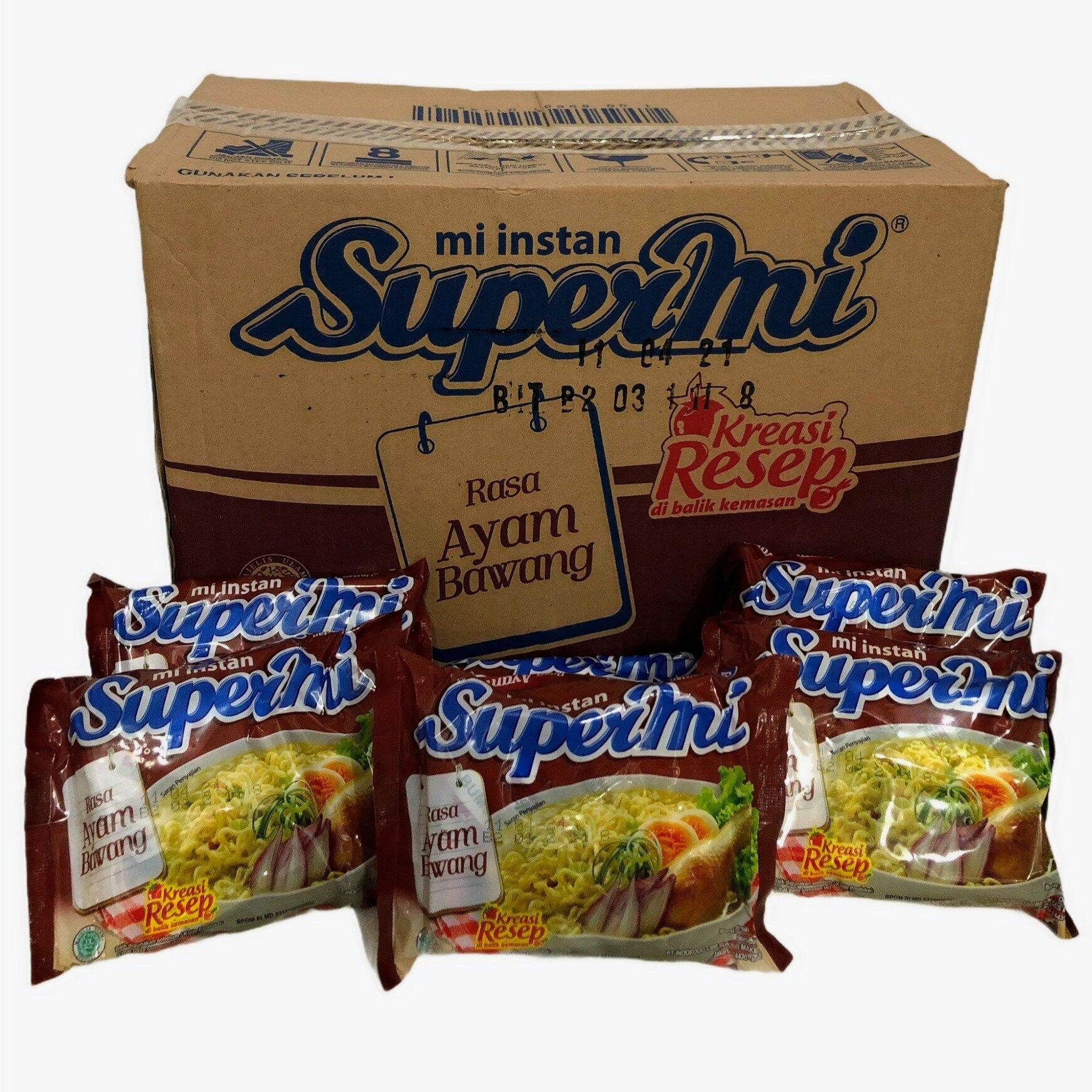 Supermi Rasa Ayam Bawang 1 Dus | Lazada Indonesia