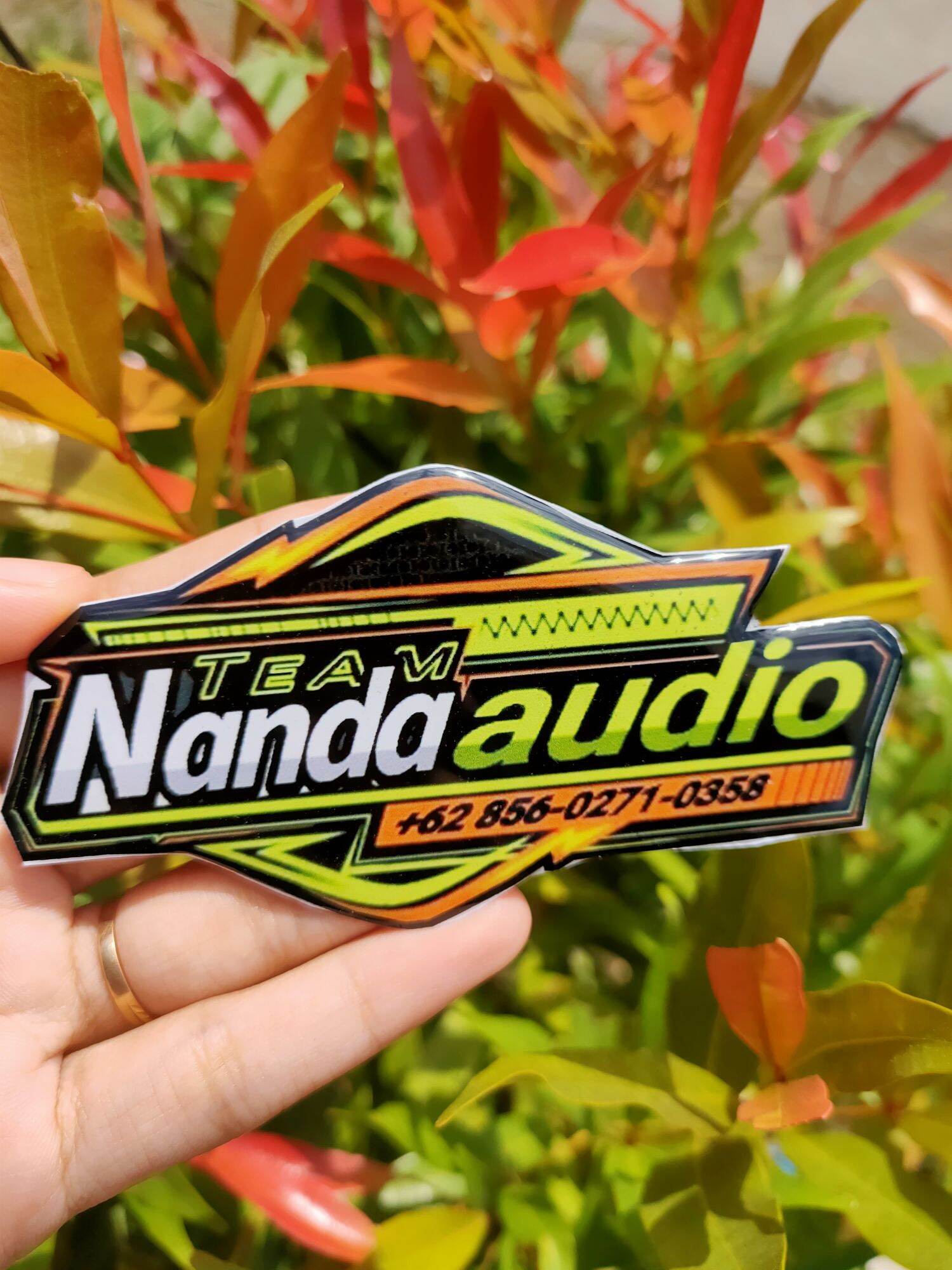 CUSTOM LABEL/EMBLEM SOUND SYSTEM | Lazada Indonesia