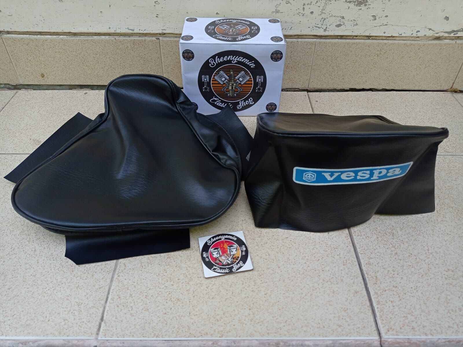 Kulit Krakap Cofer Sarung Cover Jok Jhok Jog Sadel Sedel Vespa Piaggio Vespa Endog Ndog Super ...