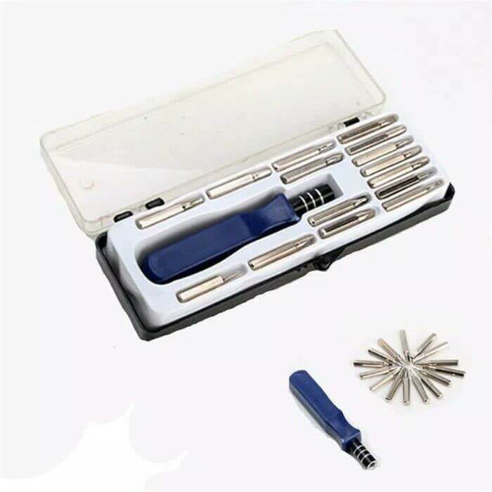 OBENG SET 16 IN 1 Mini Tool Kit Set Obeng Reparasi Serbaguna Obeng ...
