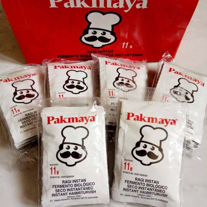 Ragi Instan Sachet Merk Pakmaya isi 4pc | Lazada Indonesia