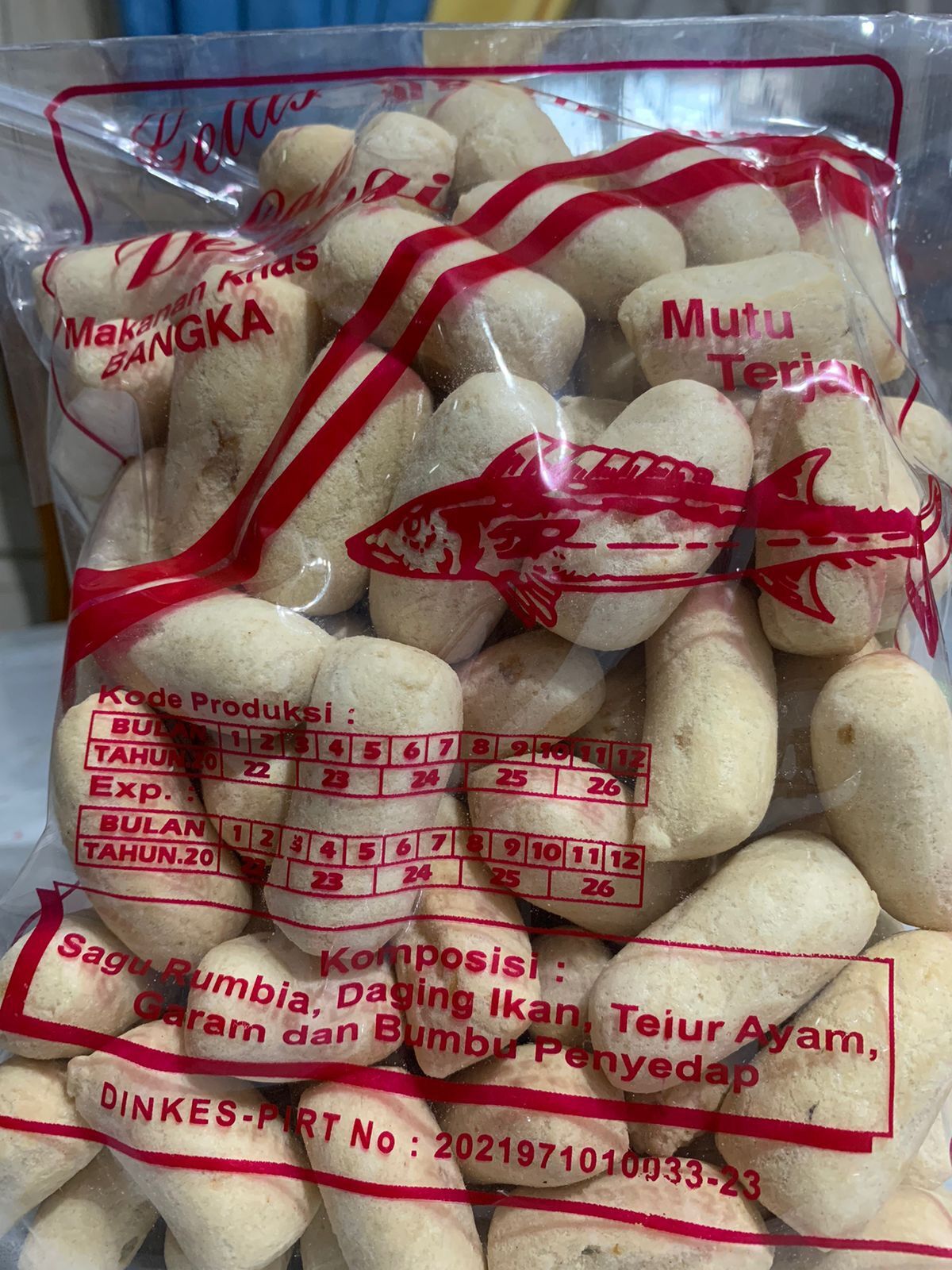 Getas Ikan Tenggiri Asli Bangka 250gr | Lazada Indonesia