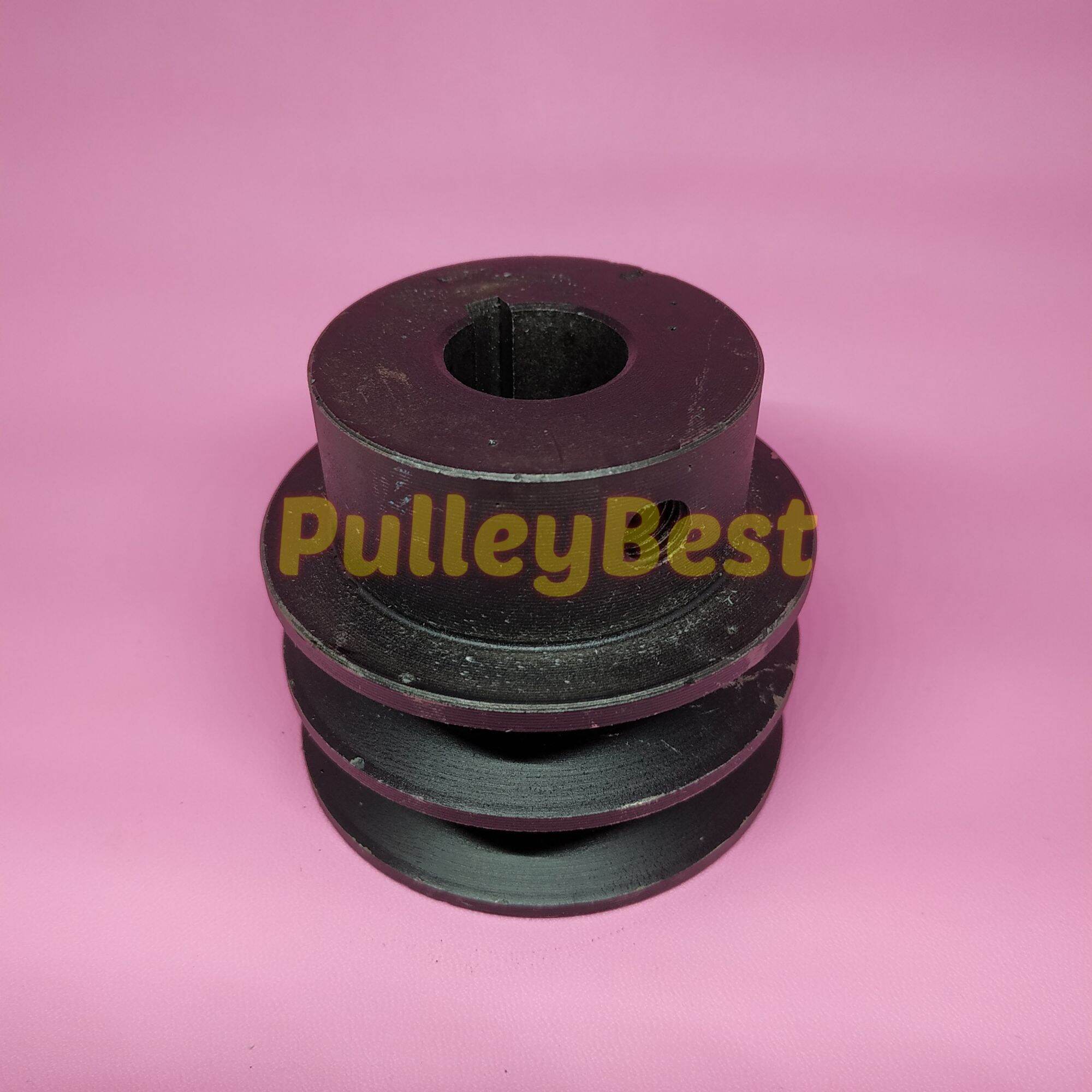 Pulley pully jalur B2 - 3 inch as 24 mm poly besi cor | Lazada Indonesia