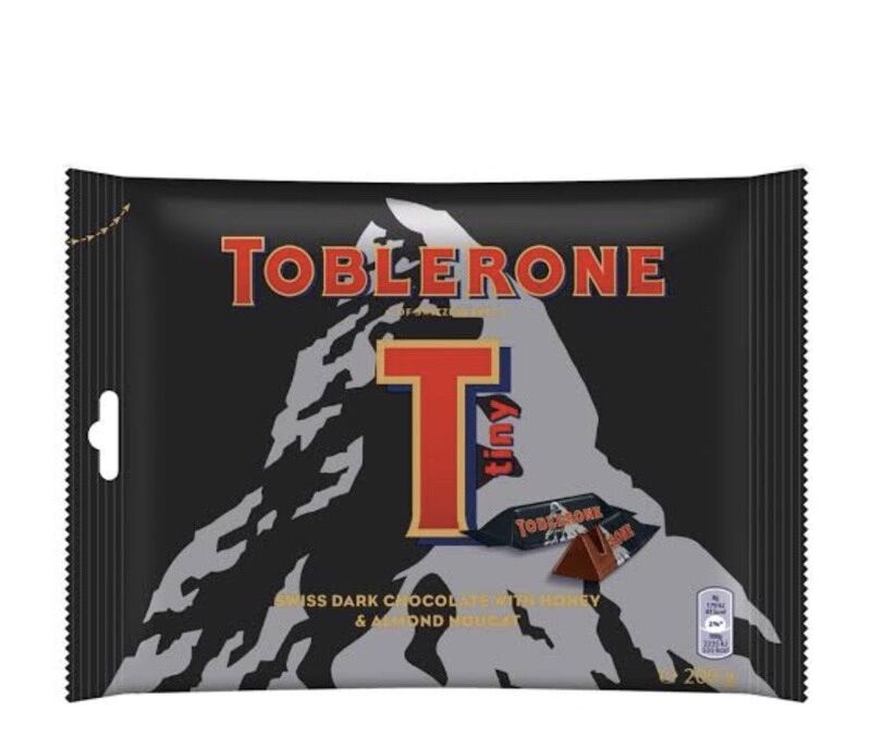 Toblerone Chocolate Minis Share Pack - Dark 200g isi 25 | Lazada Indonesia