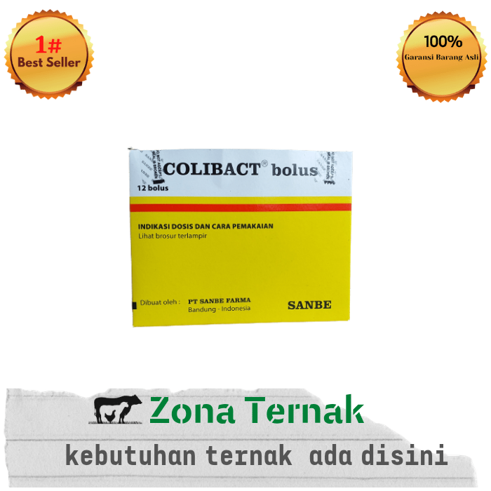 COLIBACT BOLUS - 1 box isi 12 bolus sanbe | Lazada Indonesia