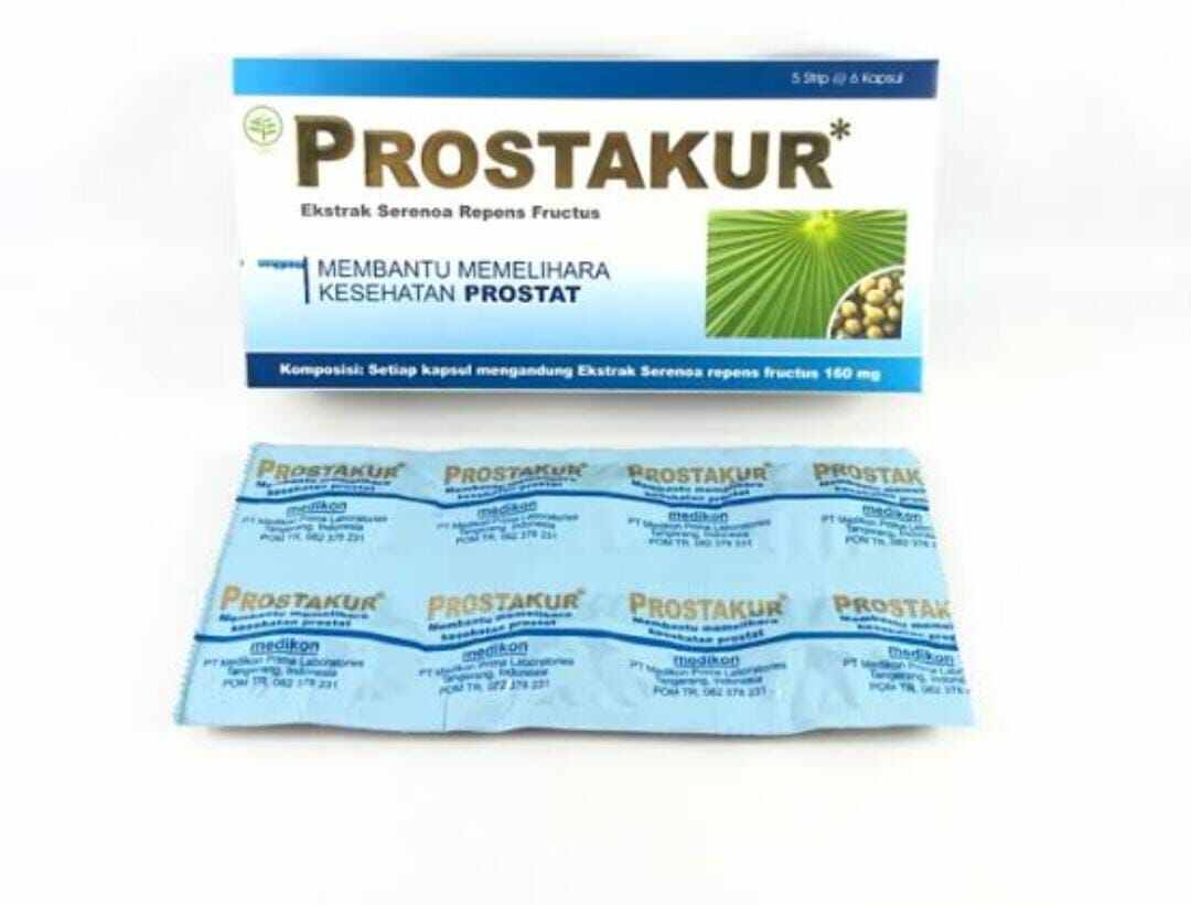 prostakur prostat 1 strip isi 6 kapsul | Lazada Indonesia