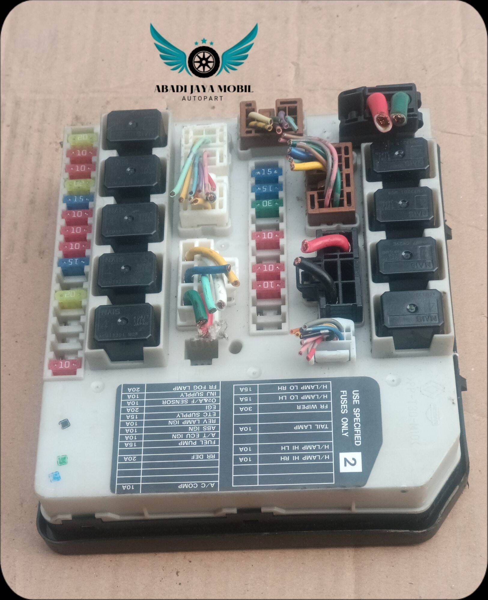 fuse box BOK fuse BOK sikring IPDM grand Livina matic 1500cc original | Lazada Indonesia