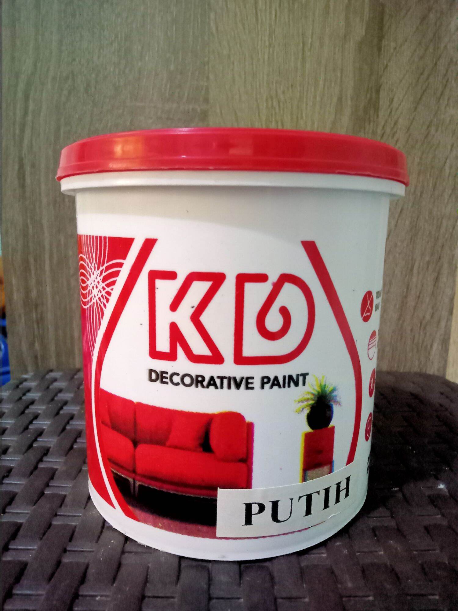 CAT TEMBOK 1 KG,CAT DINDING,CAT TEMBOK KILOAN,CAT RUMAH,CAT WARNA HITAM ...