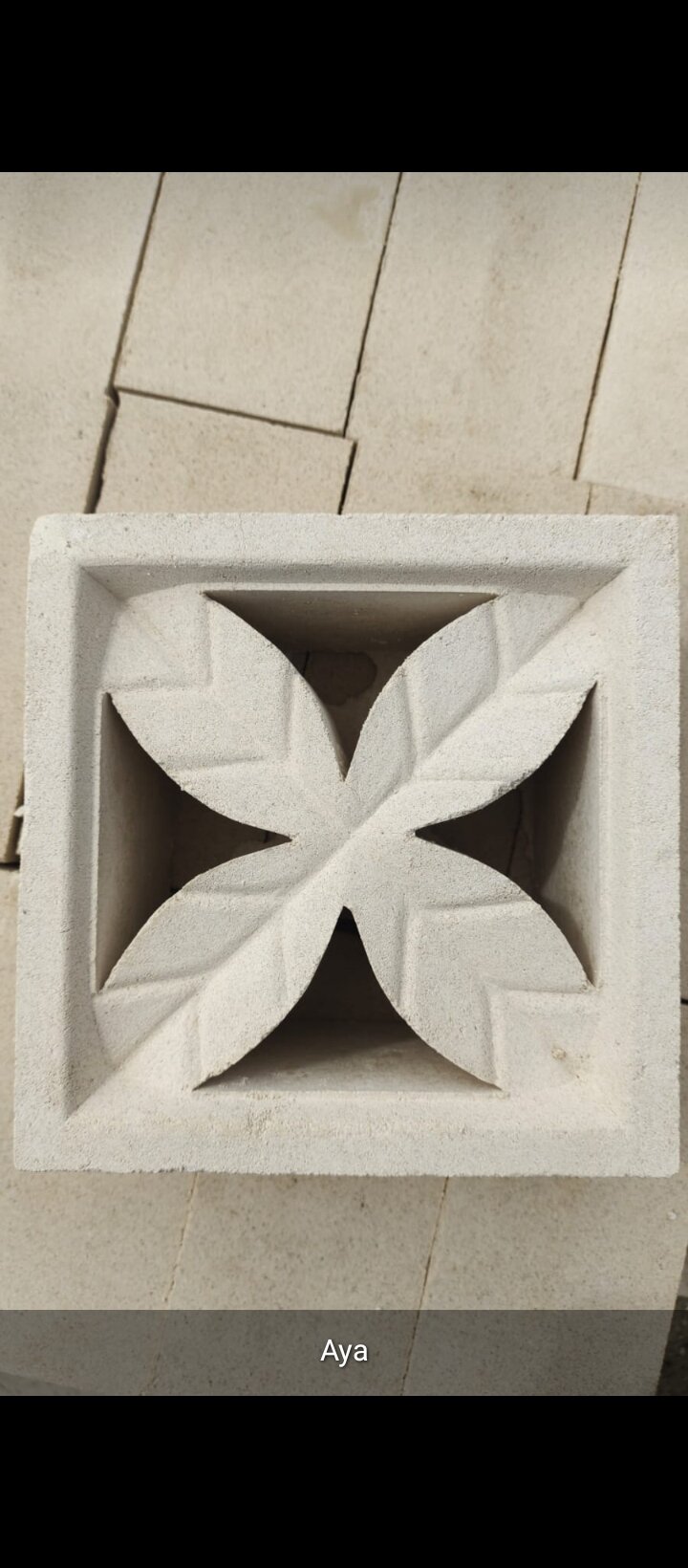 Roster beton minimalis putih motif daun baru | Lazada Indonesia