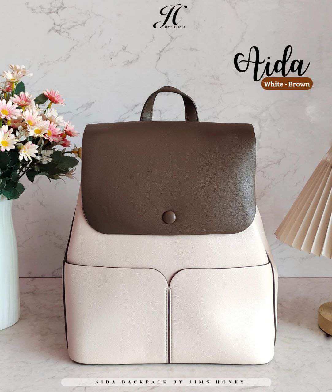Aida backpack tas punggung laptop anti air by jimshoney | Lazada Indonesia