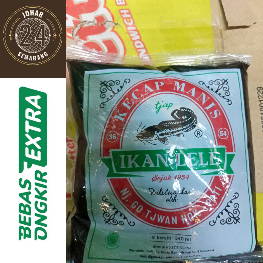 Kecap Manis Ikan Lele 340 ml / Kecap Lele / Kecap Manis / 0,5 Kg ...