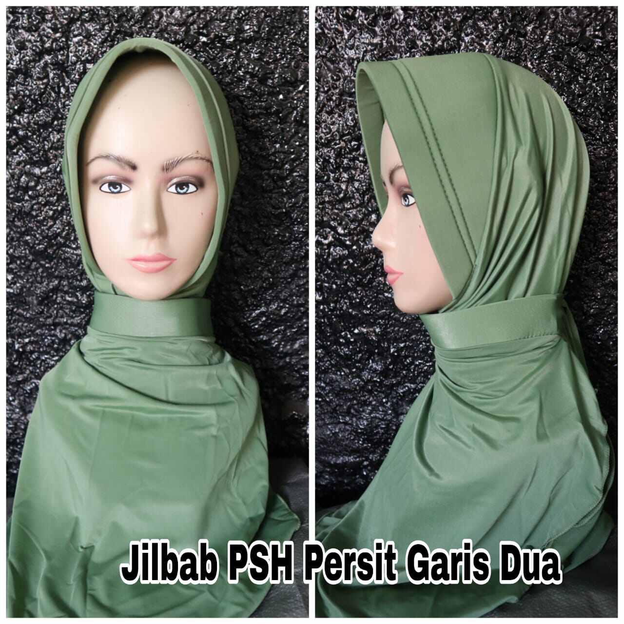Jilbab Persit Garis Dua | Lazada Indonesia