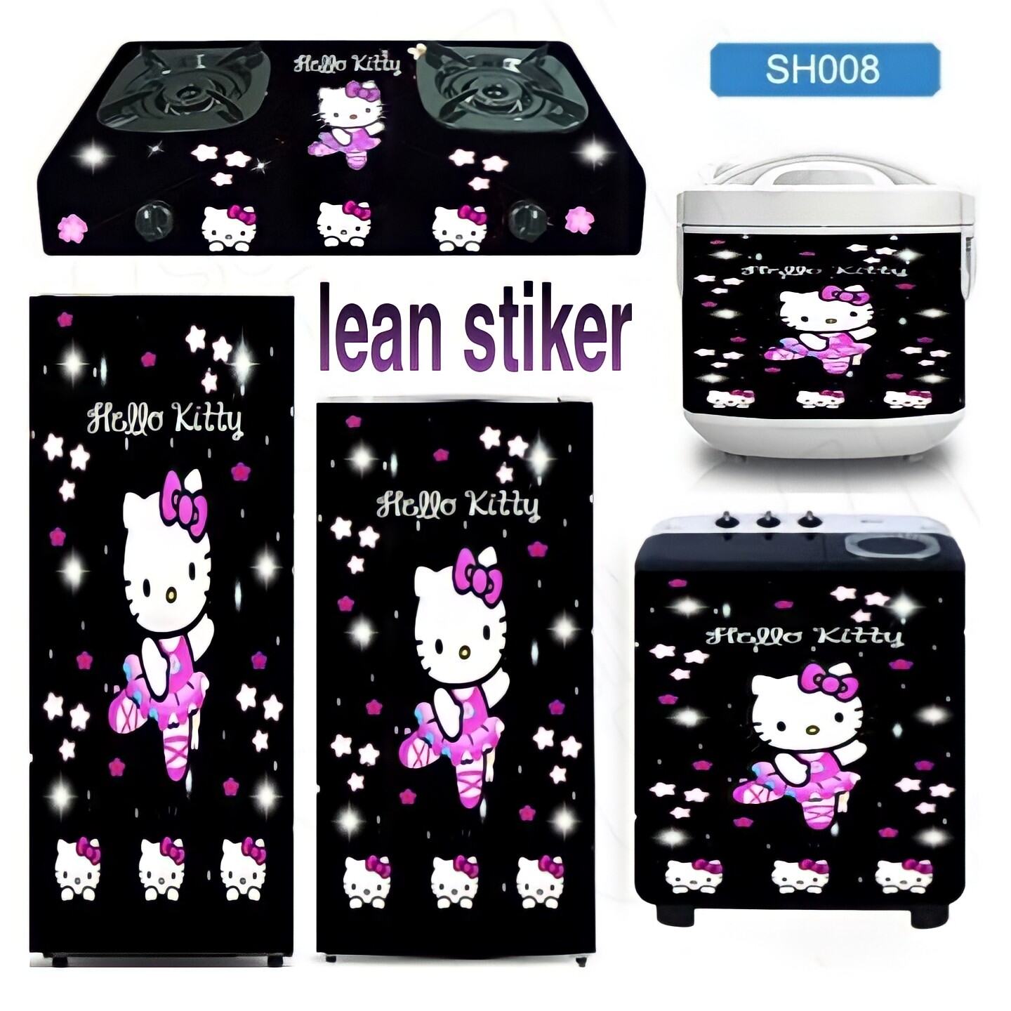 Stiker variasi pilihan ukuran kulkas, magicom,kompor,mesin cuci ...