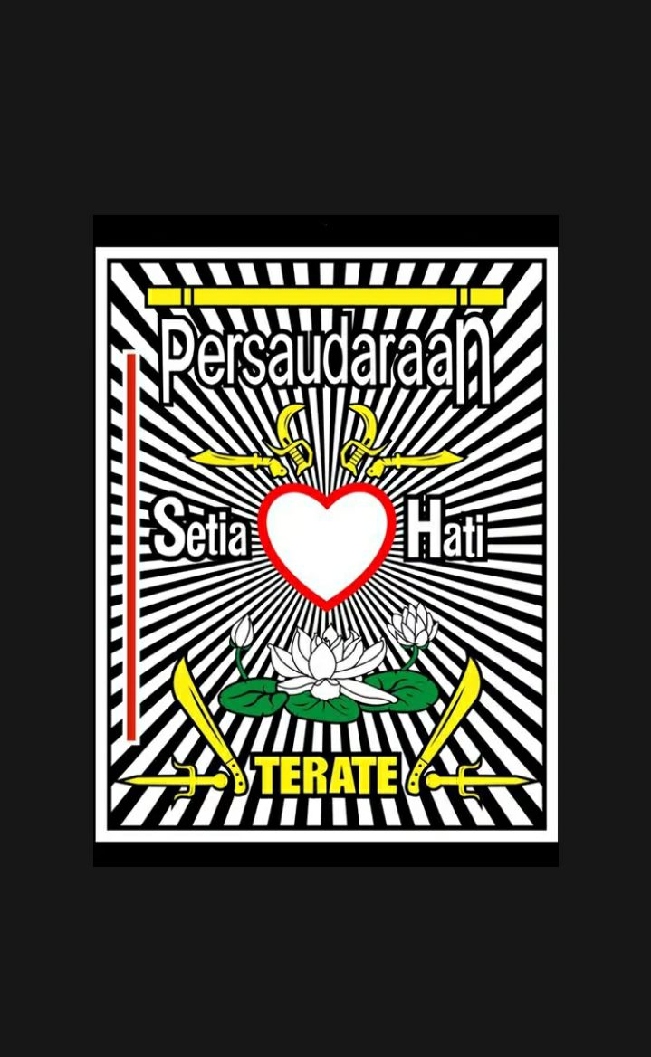 hiasan dinding poster lambang PSHT plus FIGURA ukuran 53×35 | Lazada ...