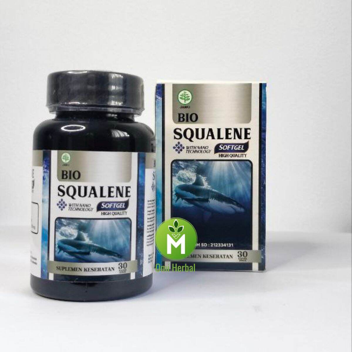 Bio Squalene isi 30 Softgel Sudah BPOM dan Halal | Lazada Indonesia