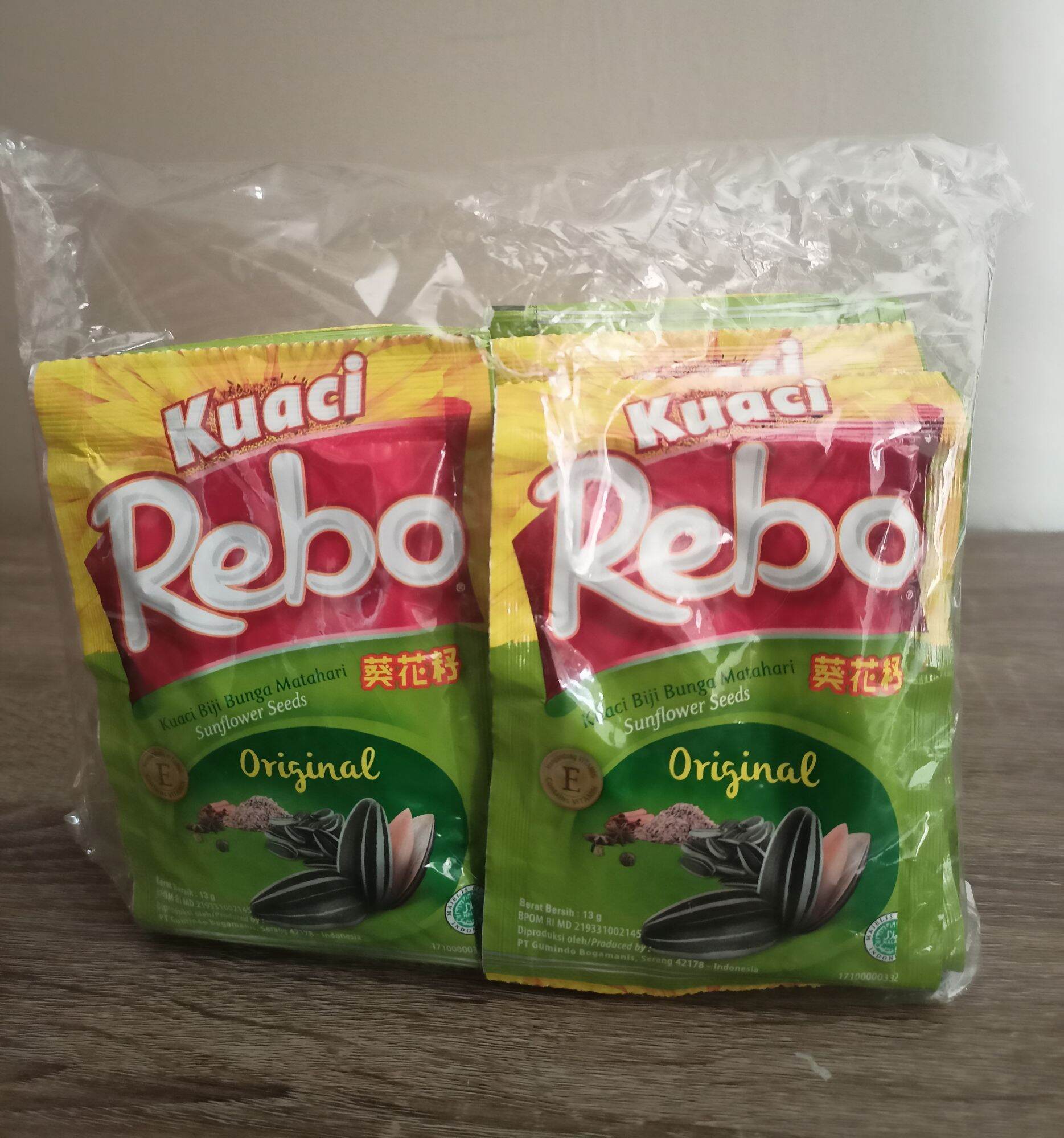 Kuaci Rebo Original 1 renceng isi 10 Pcs | Lazada Indonesia