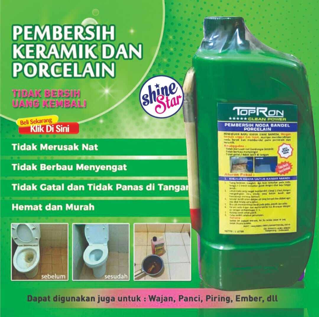 TopRon Pembersih Toilet Kinclong | Lazada Indonesia
