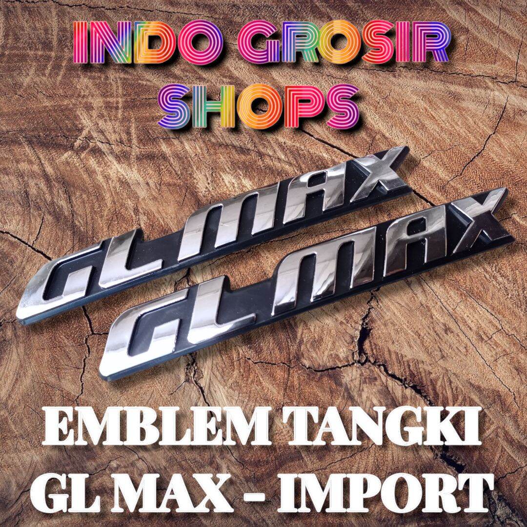 Emblem Tangki gl pro gl max kualitas import | Lazada Indonesia