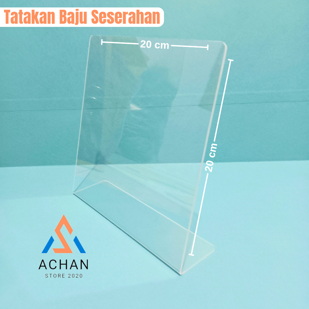 Display Hantaran Tatakan Baju Seserahan / Mahar Acrylic / Akrilik Stand ...