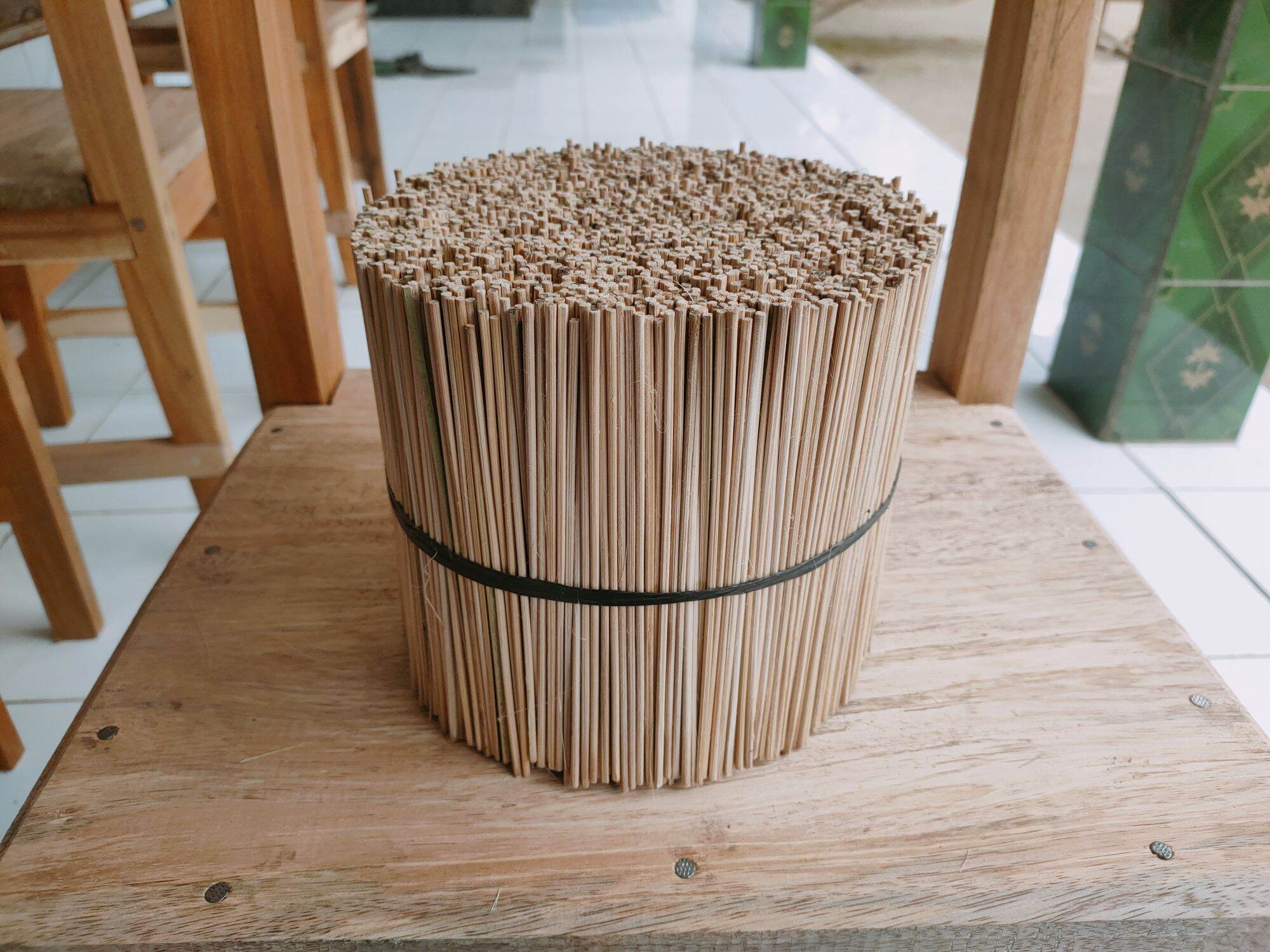 paket 2 kg tusuk pentol ukuran 15 Cm/tusuk pentol tumpul sudah halus ...