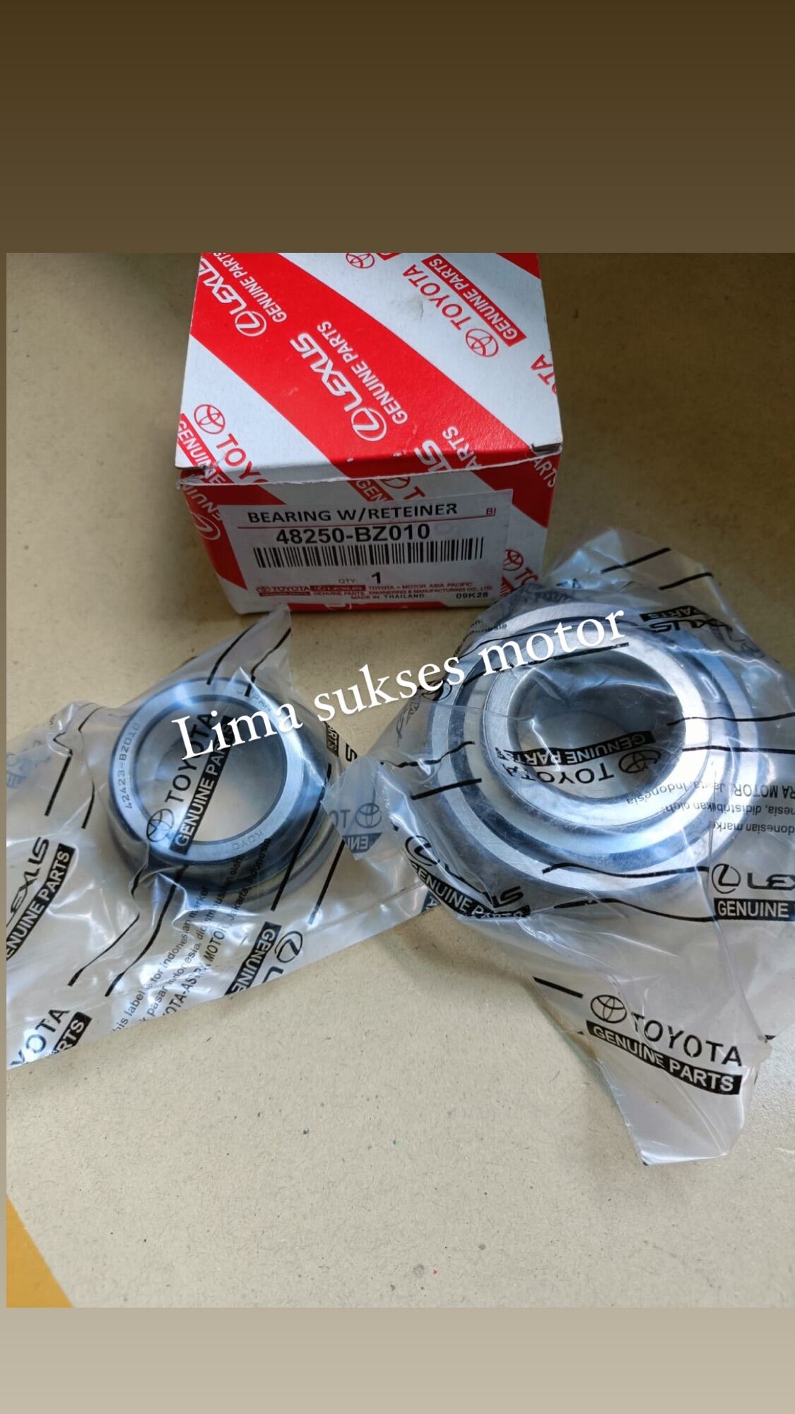 Bearing roda lahar laher kolahar belakang set toyota avanza xenia ...