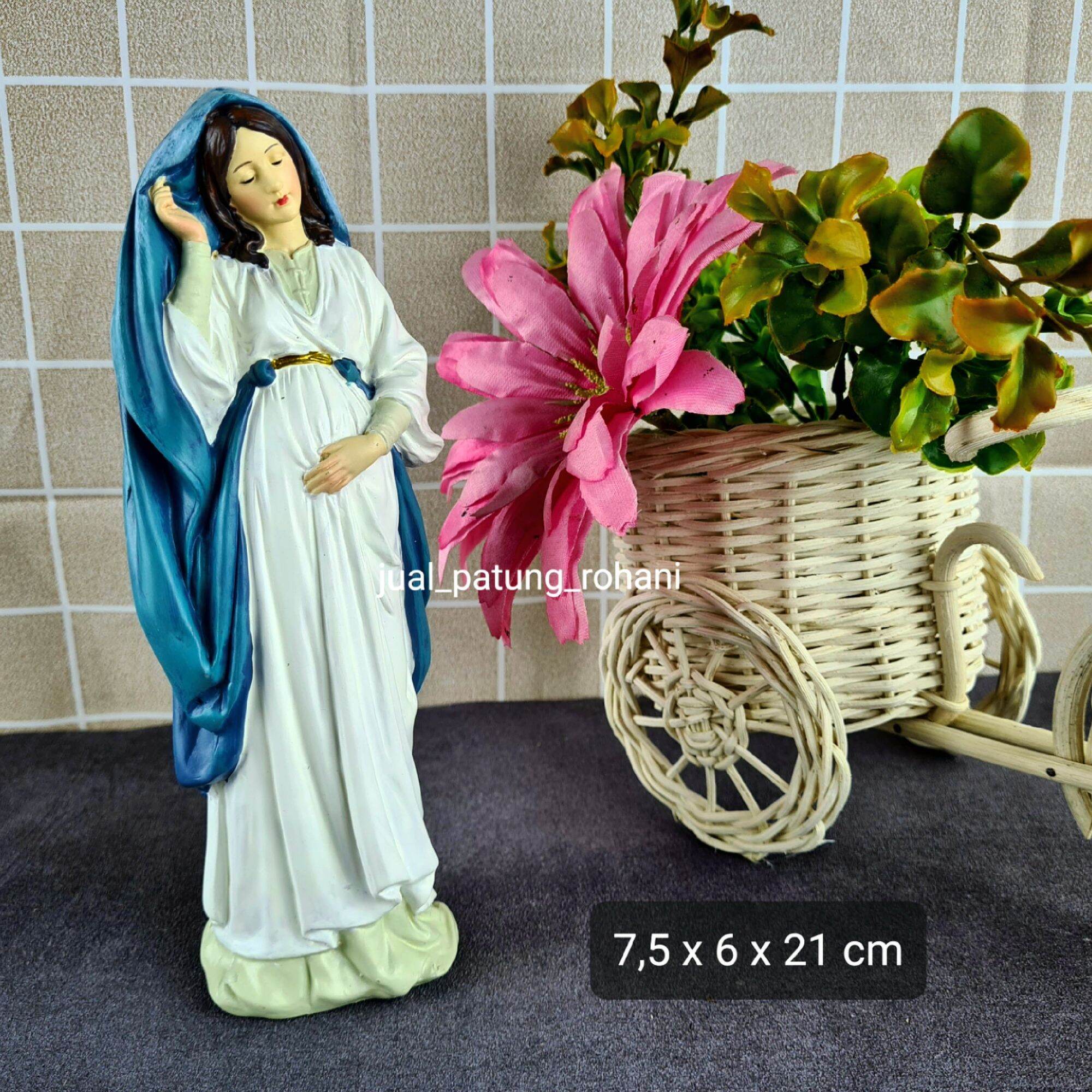 Patung Maria Hamil Mengandung 21 cm | Lazada Indonesia