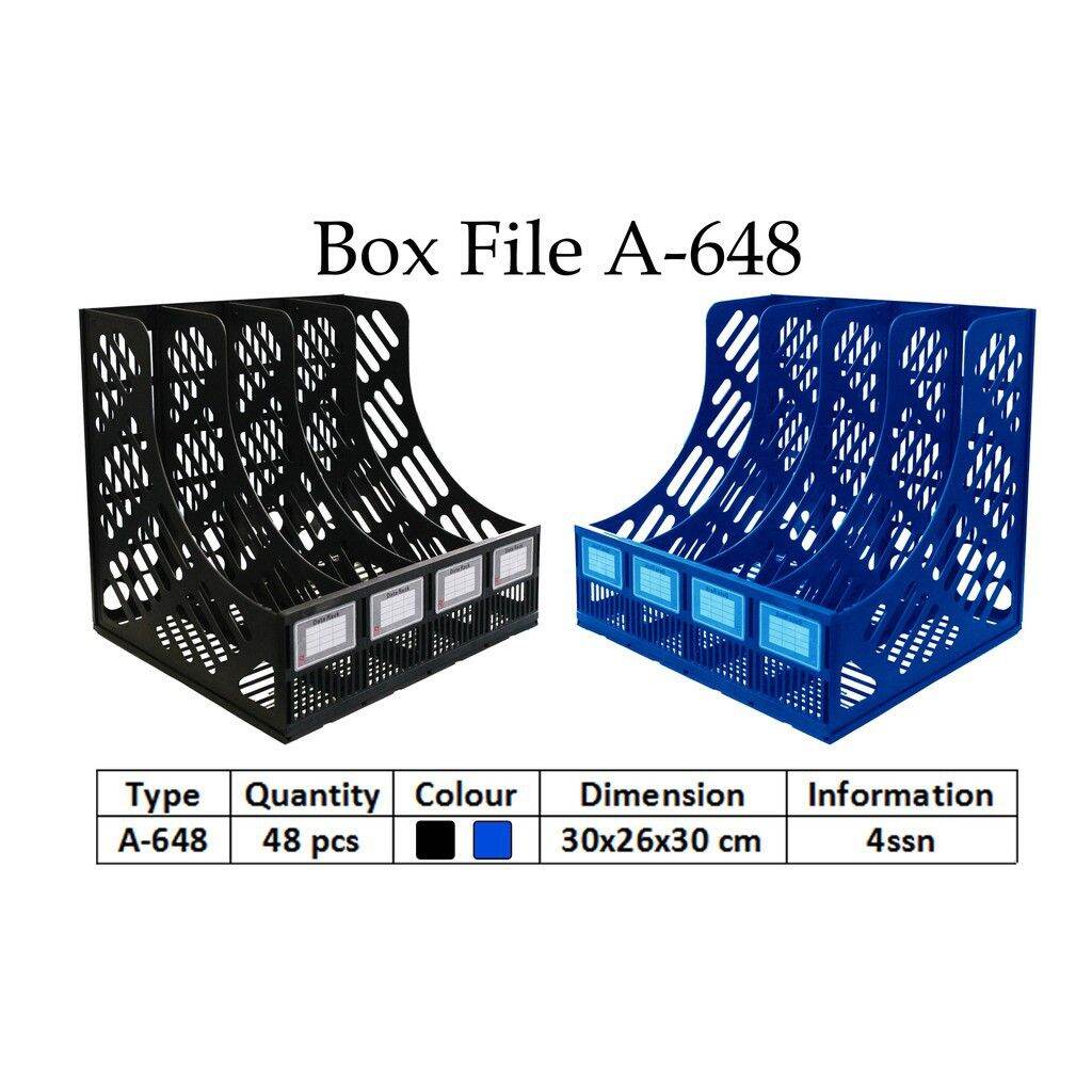 Box File 4 susun MICROTOP A-648 / Box File Plastik / Box Keranjang ...