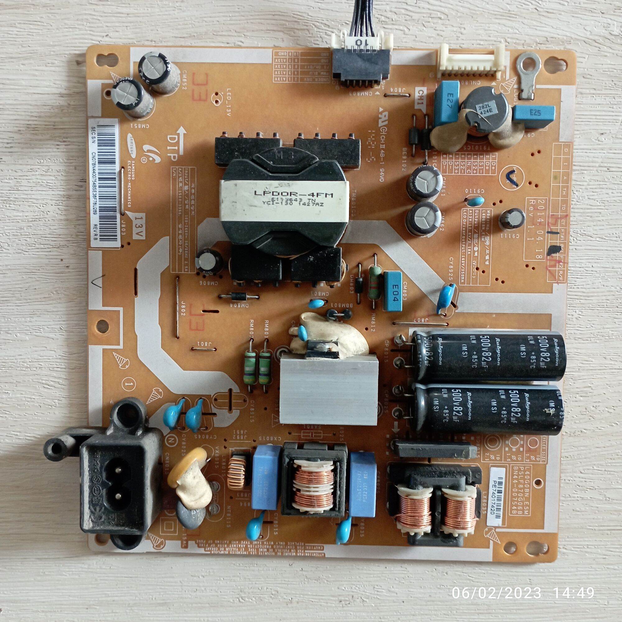 motherboard module psu power supply mesin tv SAMSUNG UA40H4200AR | Lazada Indonesia