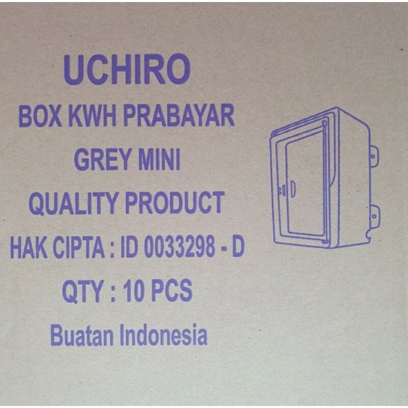 Box KWH Tutup Meteran Listrik ERKE/UCHIRO Box KWH Meter Listrik - Box ...