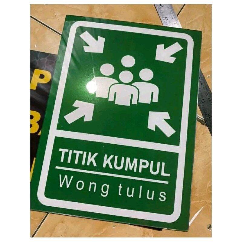 Akrilik Titik Kumpul Wong Tulus/Wong Edan/Wong Mumet Viral | Lazada ...