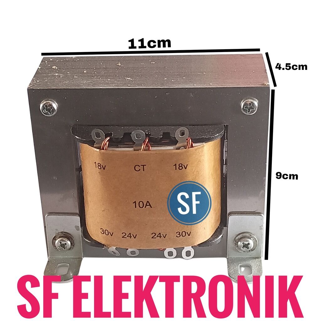 Trafo Transformator 10 CT 30V Merk SANKEN | Lazada Indonesia