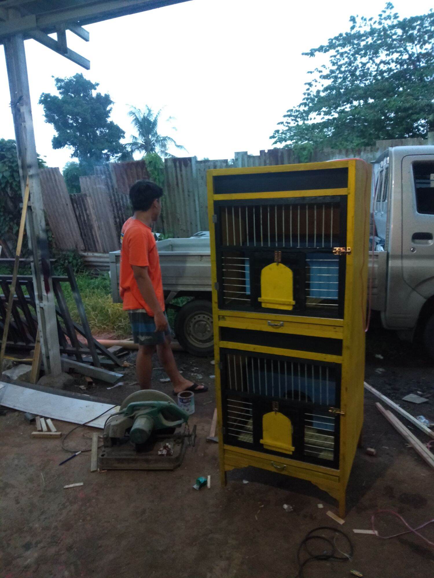 kandang macan burung merpati 2 pintu | Lazada Indonesia