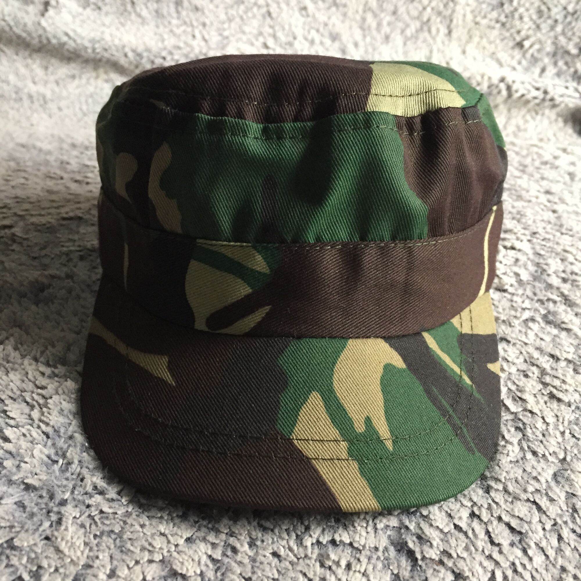 Topi pet anak model komando loreng malvinas | topi tentara anak | topi ...