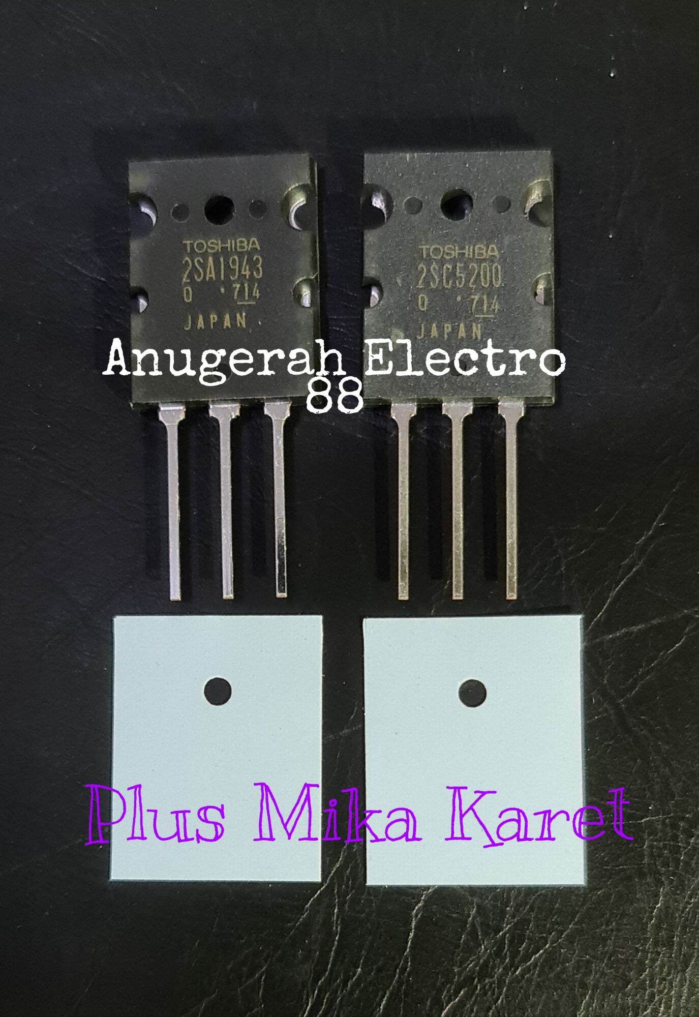 Transistor S7 Toshiba SA1943 C5200 1943 5200 2SA1943 2SC5200 SERI 714 | Lazada Indonesia