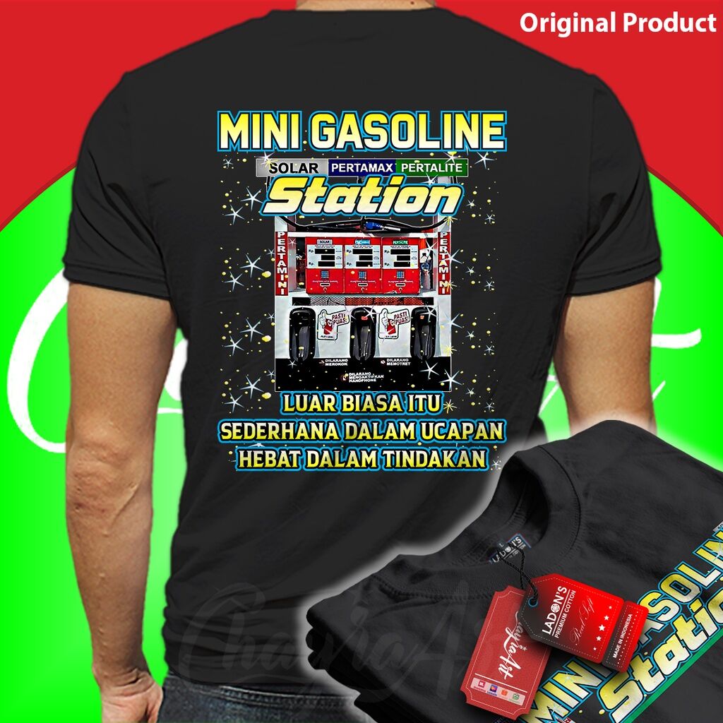 KAOS PERTAMINI | PERTAMINA | SPBU | POM MINI | Lazada Indonesia
