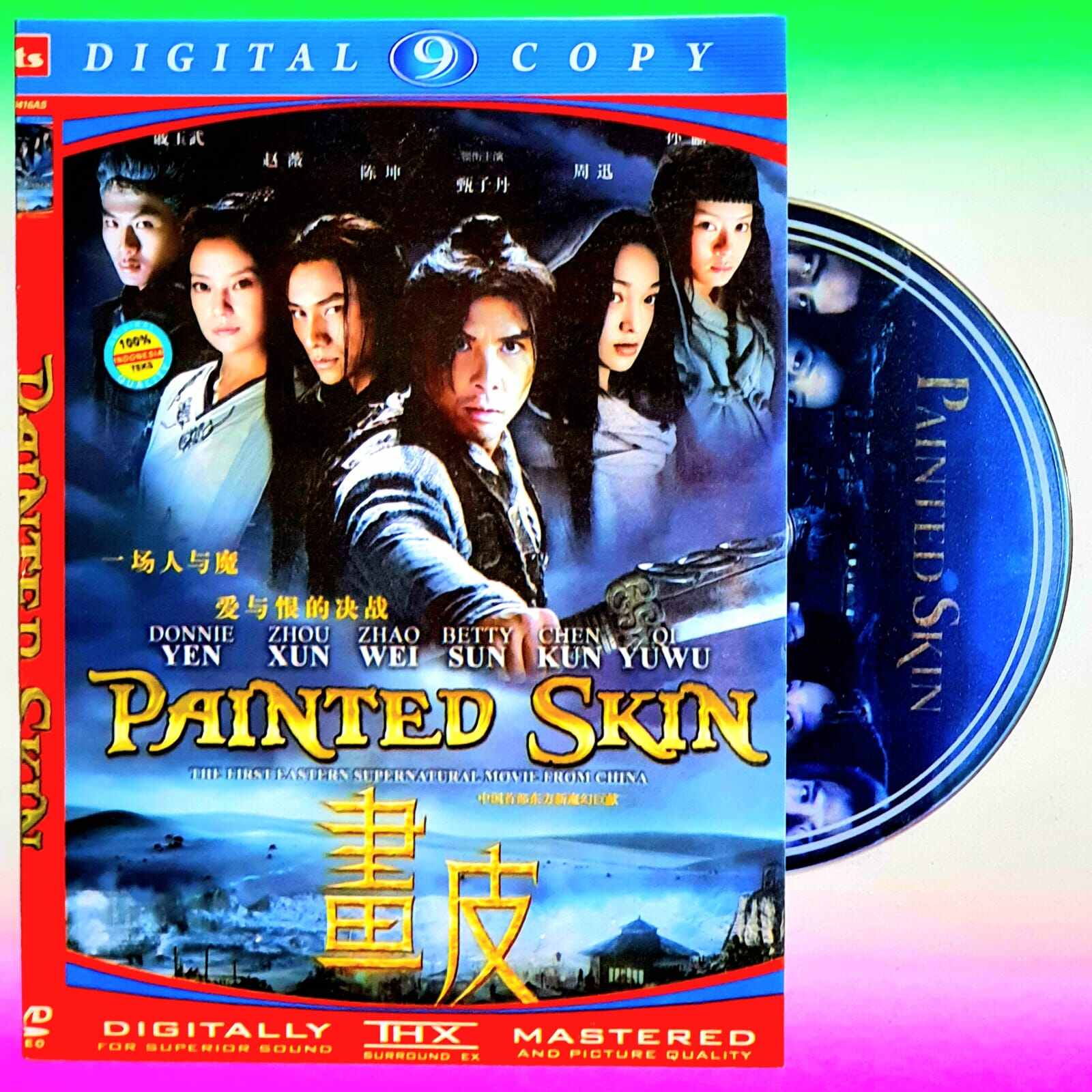 KASET DVD FILM PAINTED SKIN DONNIE YEN-KASET FILM ACTION-KASET DVD FILM ...